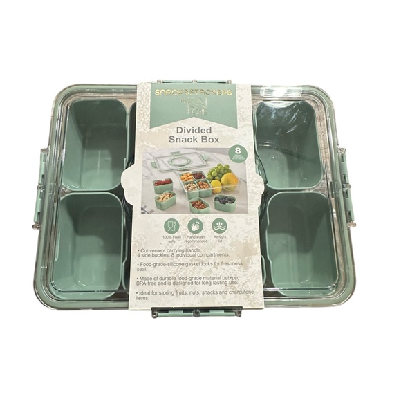 snack & tackers | Kitchen | Large Divided Snack Box | Poshmark